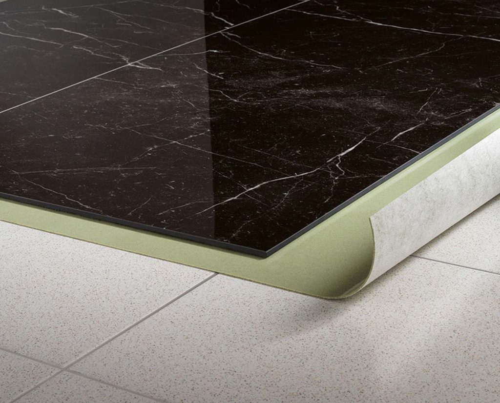 Kerlite Easy is the first dry laying system for ceramic tiles - GD Duran